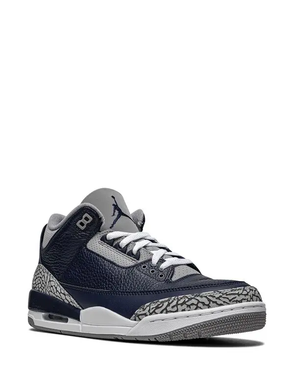 JORDAN Air 3 Retro Georgetown Sneakers - Blue