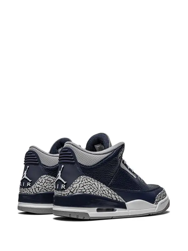 JORDAN Air 3 Retro Georgetown Sneakers - Blue