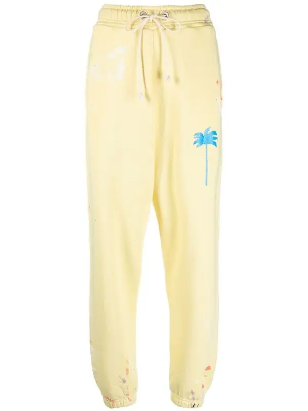 Palm Angels Palm Tree Print Track Pants