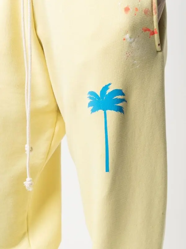 Palm Angels Palm Tree Print Track Pants