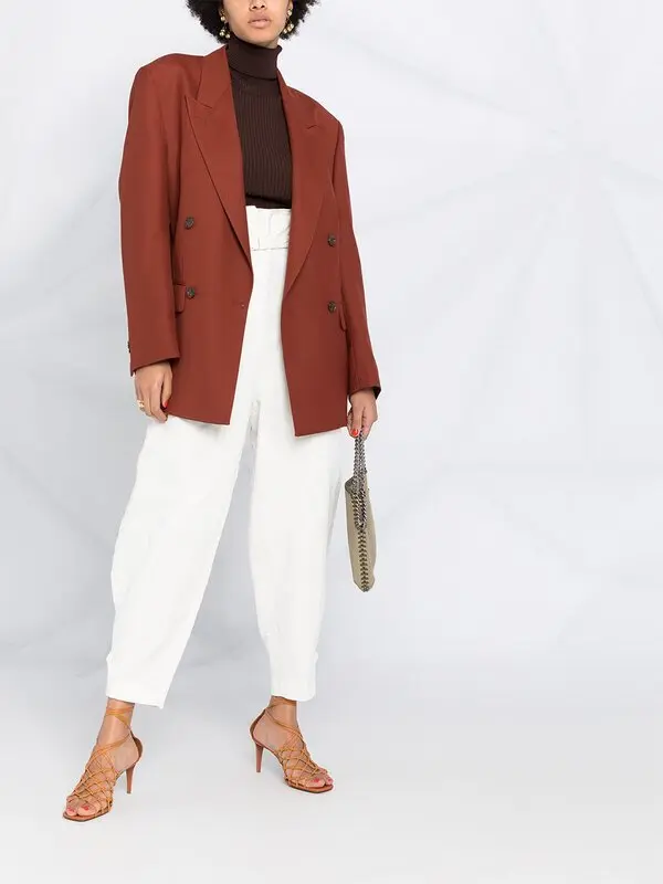 Stella McCartney High-waist Tapered Trousers