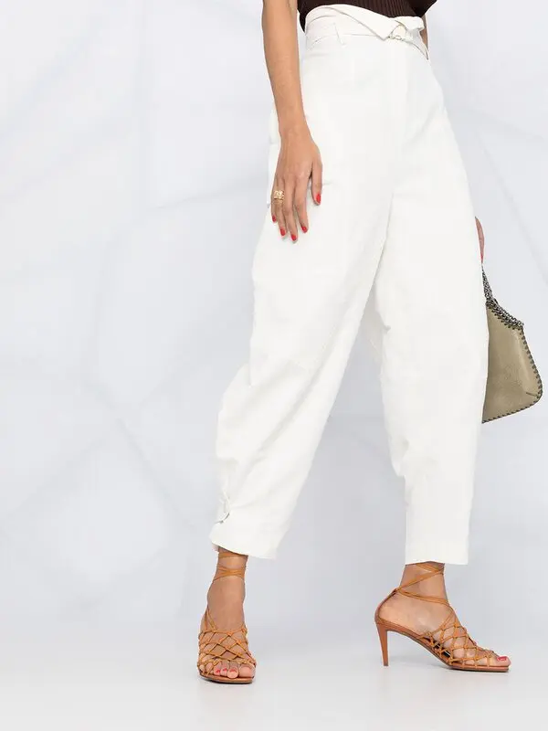 Stella McCartney High-waist Tapered Trousers