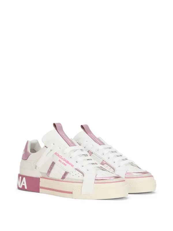 Dolce & Gabbana Logo-stripe Low-top Sneakers