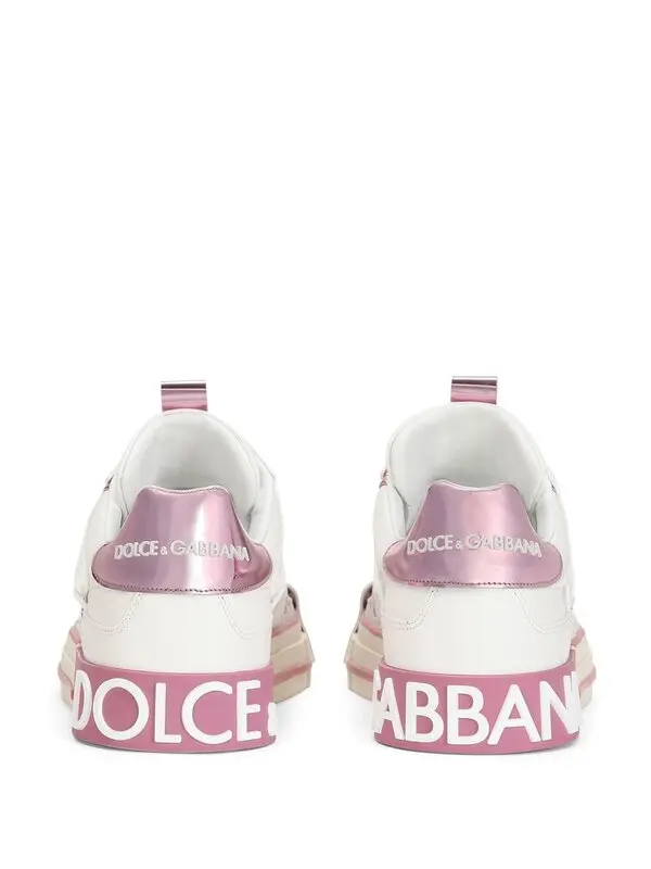 Dolce & Gabbana Logo-stripe Low-top Sneakers
