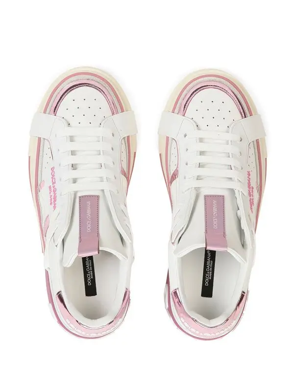 Dolce & Gabbana Logo-stripe Low-top Sneakers