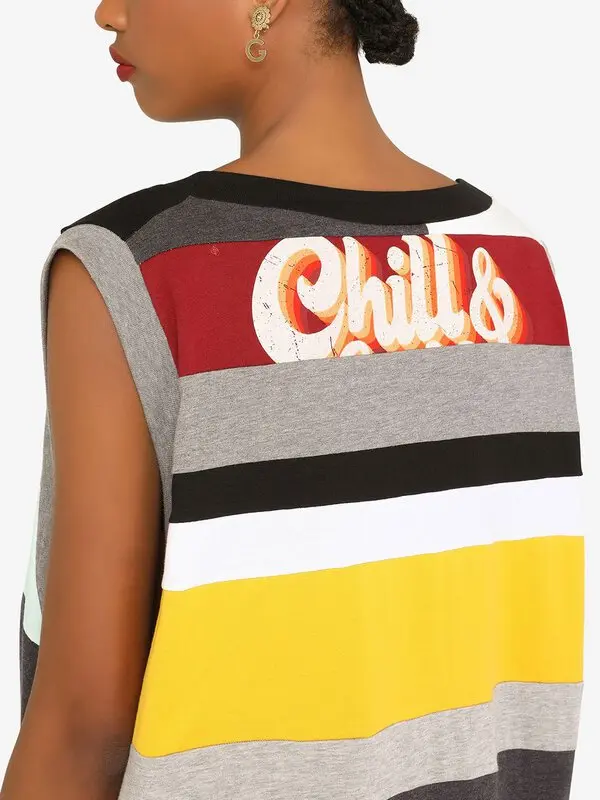 Dolce & Gabbana Mix-print Tank Top