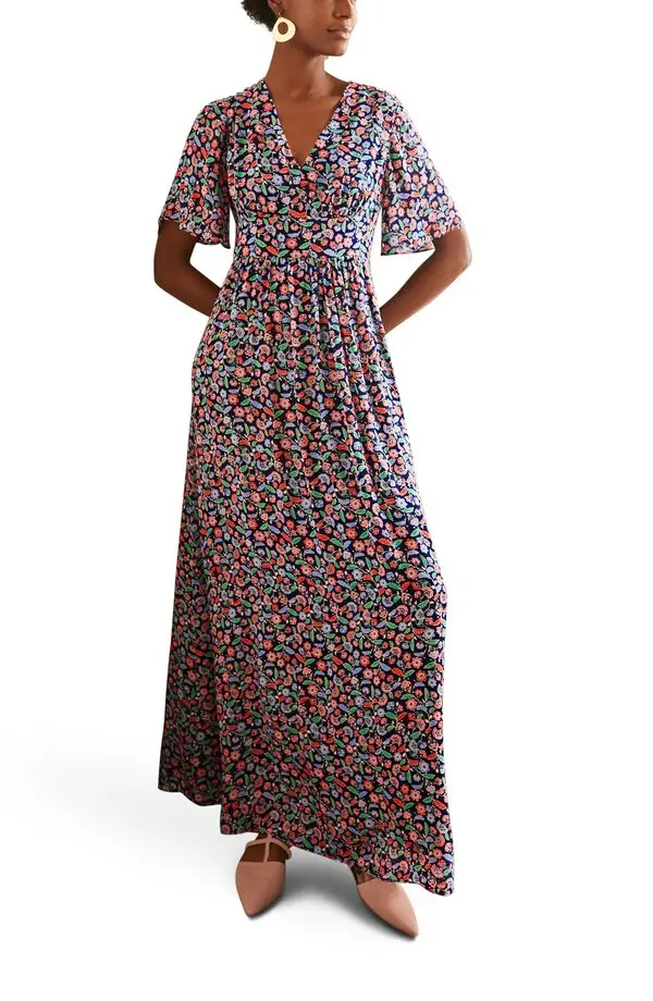 cruz poplin maxi dress Cala De La Cruz Women's Paloma Dress – Saint Bernard