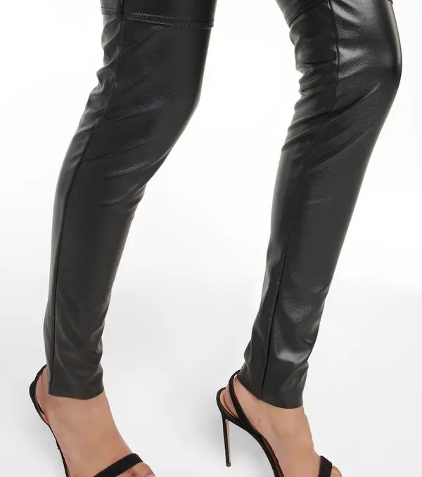 Wolford Estella Faux Leather Leggings