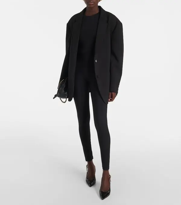 Wolford Scuba Jersey Leggings - Black
