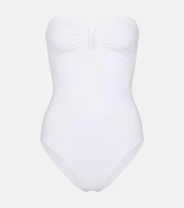 ERES Cassiopée Bandeau Swimsuit - White