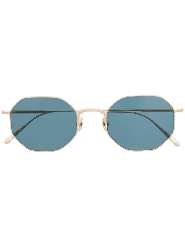 Matsuda Octagonal-frame Sunglasses - Gold
