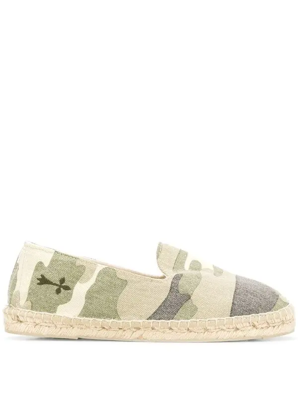 Manebí Camouflage Cotton Espadrilles