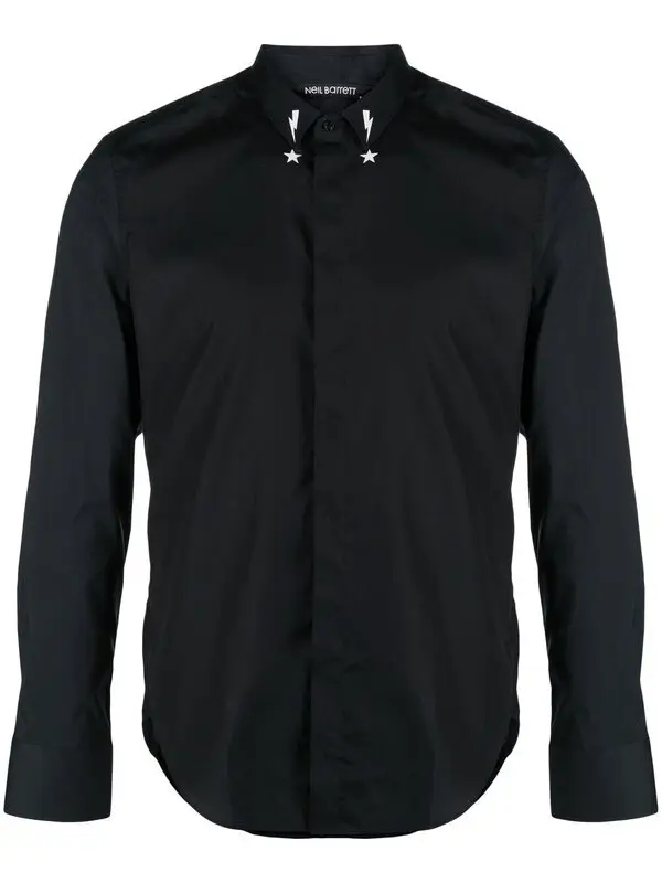 Neil Barrett Star Bolt-print Shirt