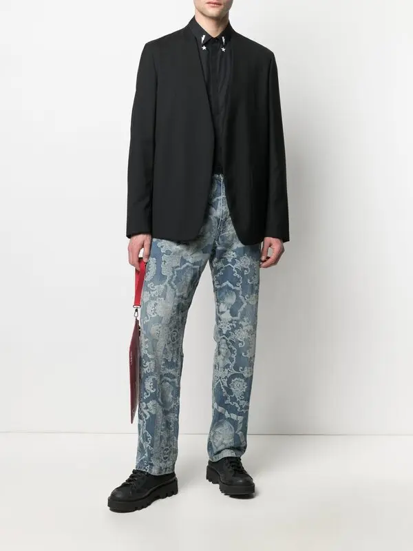 Neil Barrett Star Bolt-print Shirt
