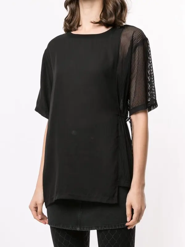 HACULLA. Sheer Short-sleeve T-shirt