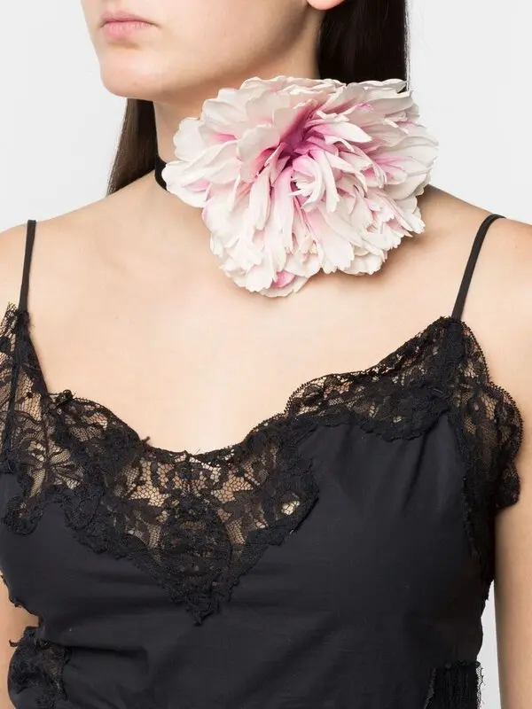 Dolce & Gabbana Floral Choker Necklace