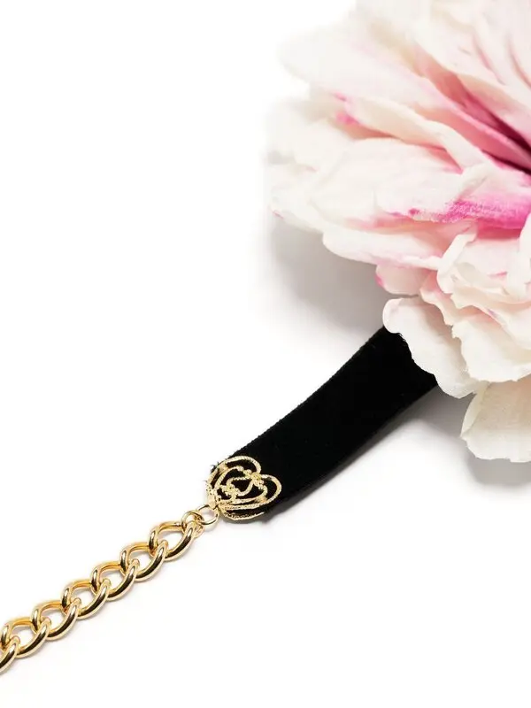 Dolce & Gabbana Floral Choker Necklace