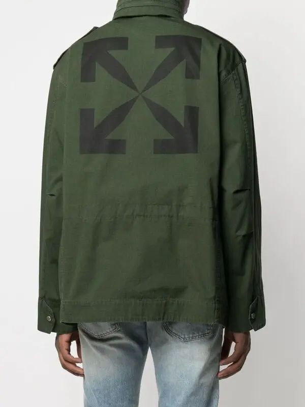 Off-White Arrows-motif Hooded Jacket