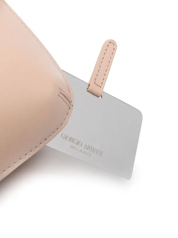 Giorgio Armani La Prima Leather Shoulder Bag
