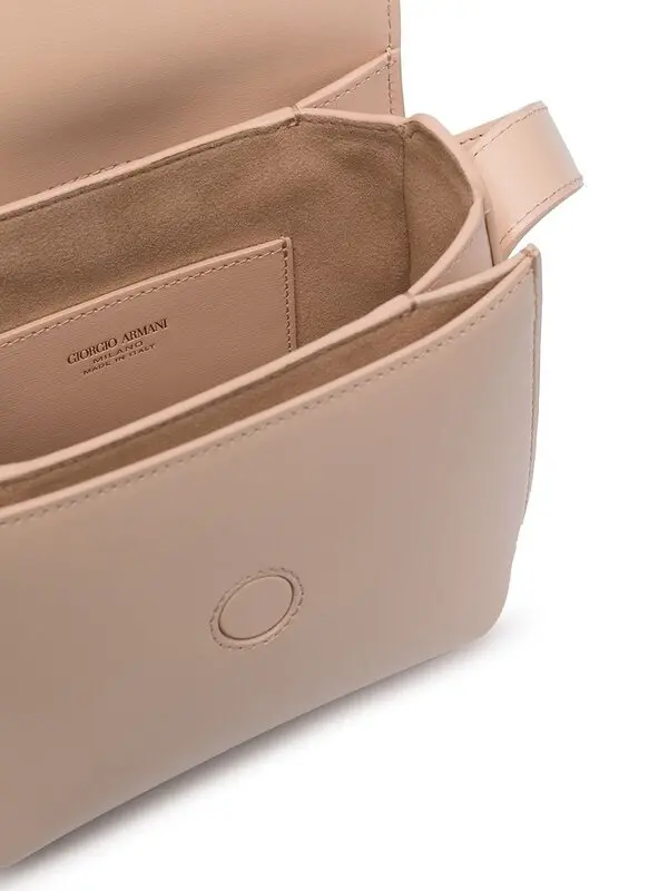 Giorgio Armani La Prima Leather Shoulder Bag