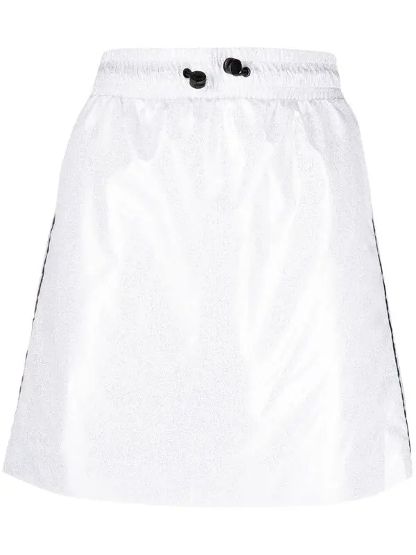 CHIARA FERRAGNI Logo-print Drawstring Skirt