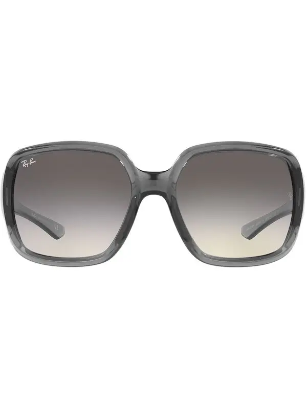 Ray-ban Rb4347 Oversize Square Frame Sunglasses - Grey