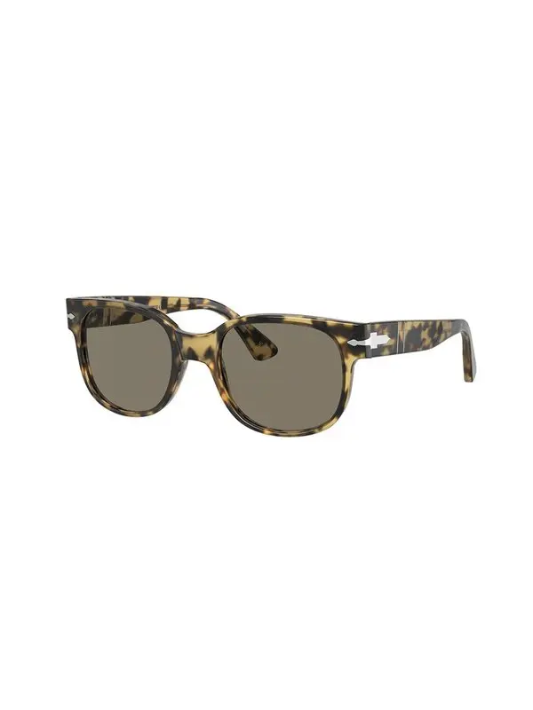 Persol Tortoiseshell-effect Square Sunglasses
