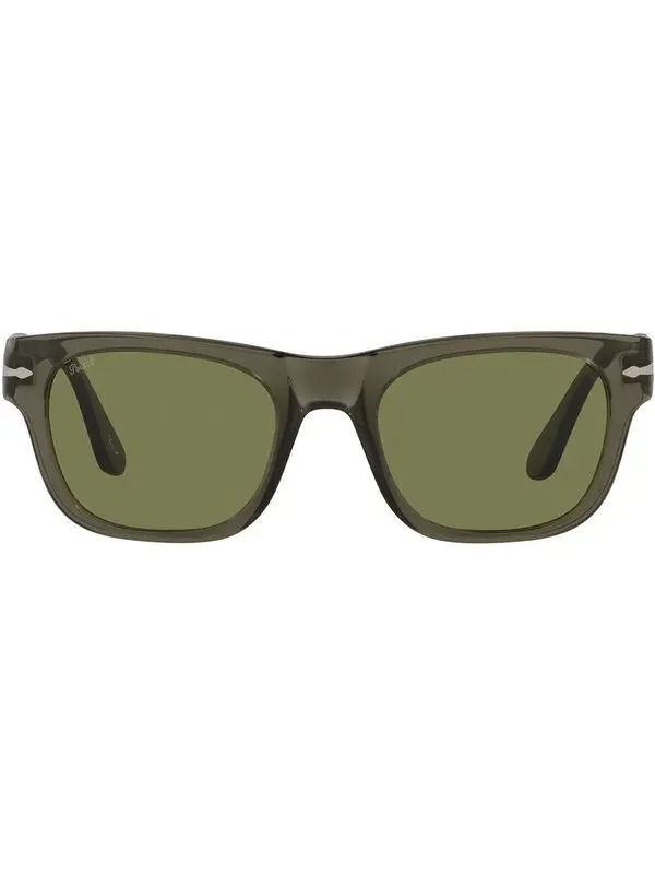Persol Square Frame Sunglasses - Green