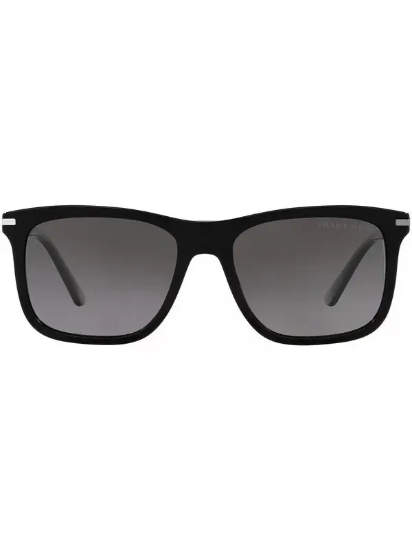 Prada Gradient Rectangular-frame Sunglasses