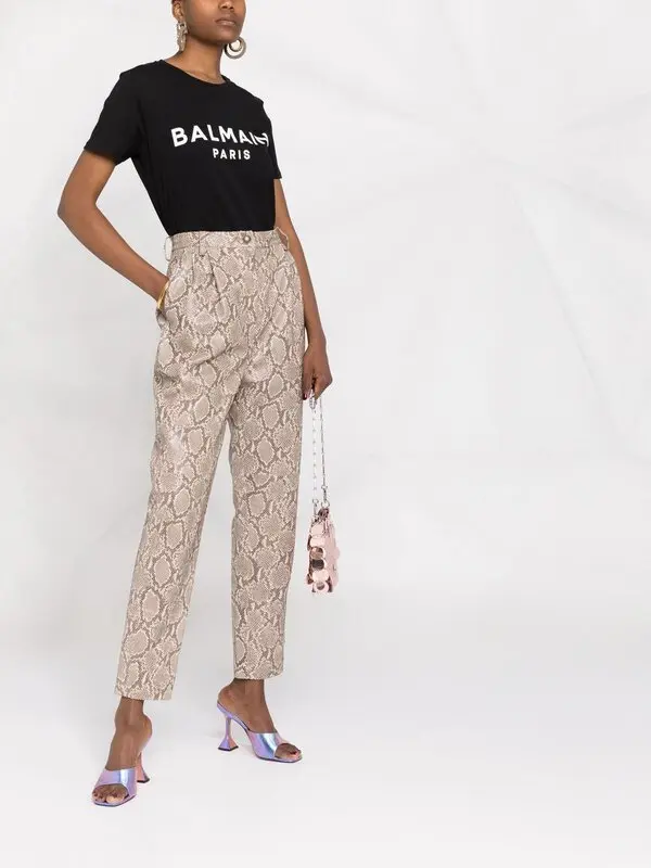 Balmain Logo-print Cotton T-shirt