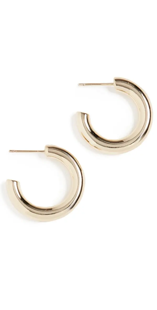 Alexa Leigh 14k Gold Filled Hoop Earrings - Yellow Gold