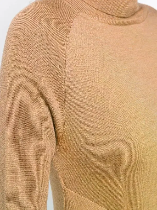 JW Anderson Roll Neck Jumper With Front Ties