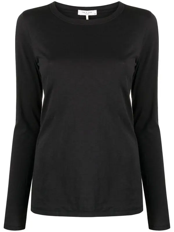 Rag & Bone Long-sleeve T-shirt - Black