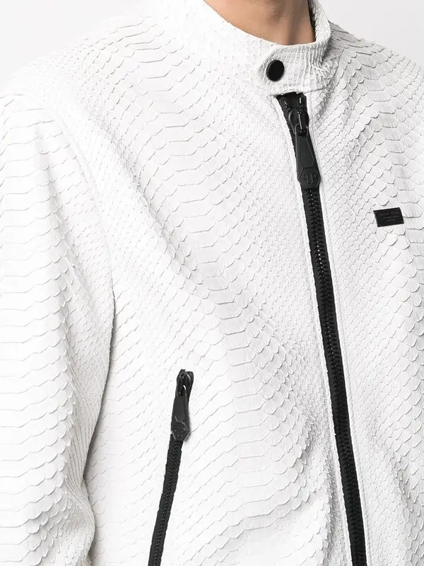 Philipp Plein Contrast Zip Jacket