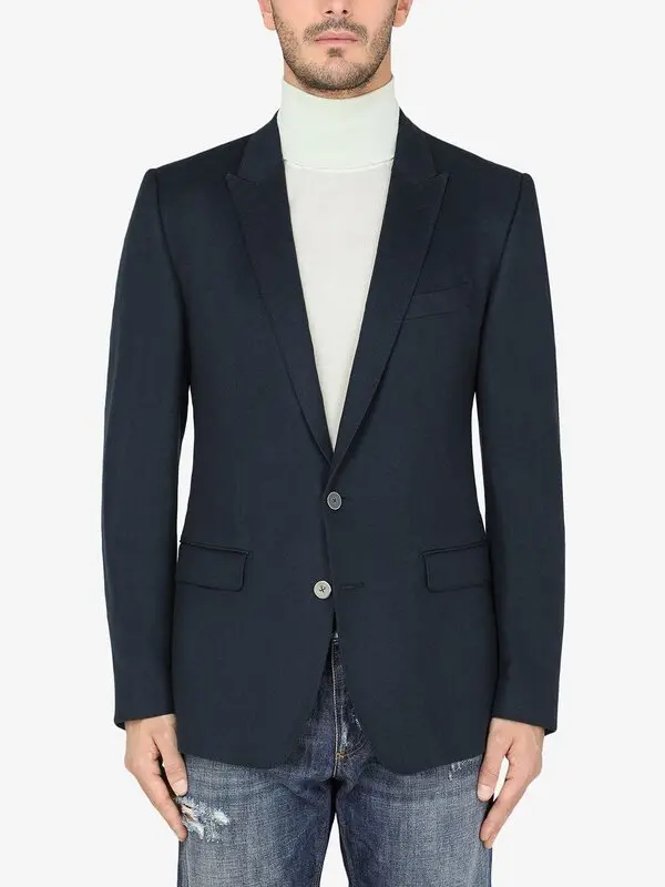 Dolce & Gabbana Single-breasted Cashmere Blazer