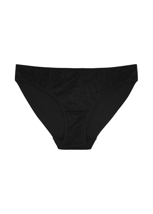Simone Perele Comete Lace Briefs - Black