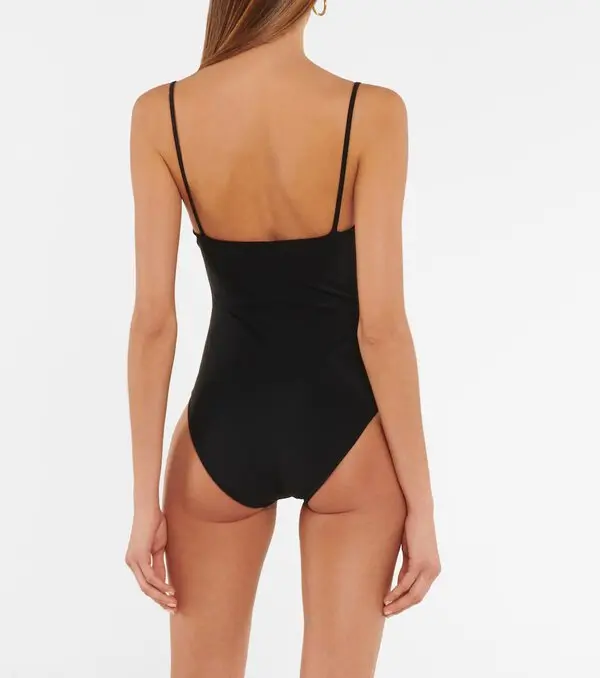 Magda Butrym Bustier One-piece Swimsuit - Black