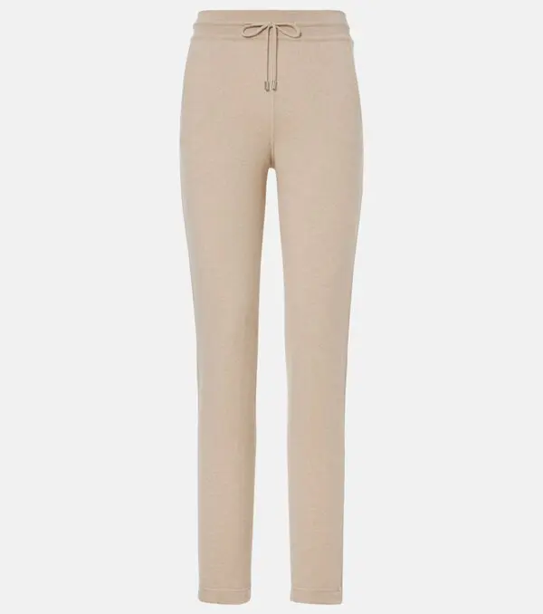 Loro Piana Merano Cashmere Sweatpants - Beige