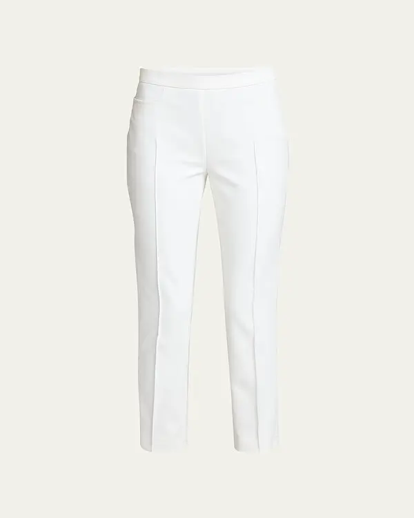 Akris Franca Techno-cotton Pants - Off White