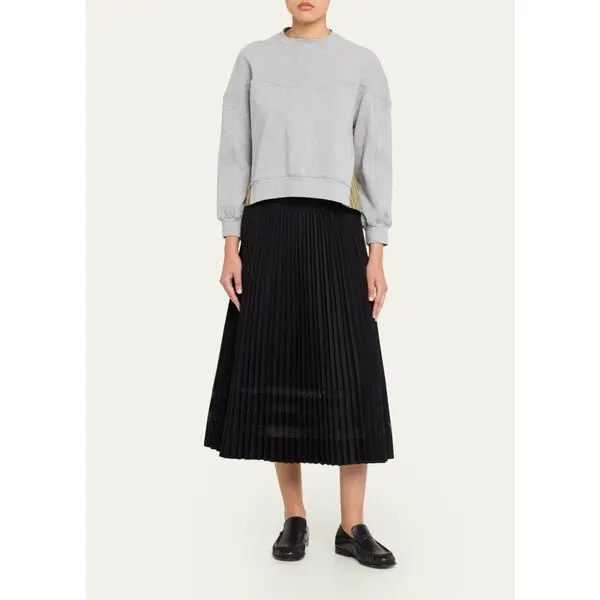 3.1 Phillip Lim Pleated A-line Midi Skirt