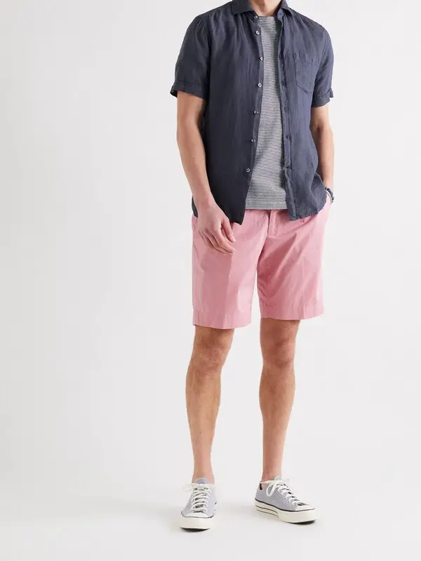 SLOWEAR Garment-dyed Linen Shirt