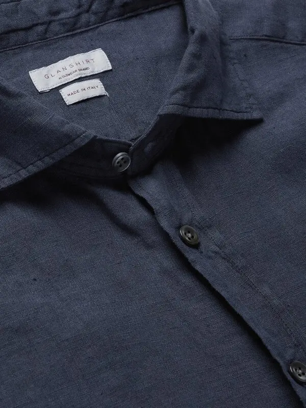 SLOWEAR Garment-dyed Linen Shirt