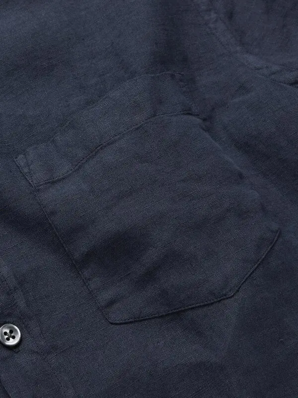 SLOWEAR Garment-dyed Linen Shirt