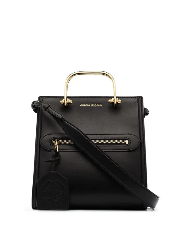 Alexander McQueen The Short Story Leather Tote Bag