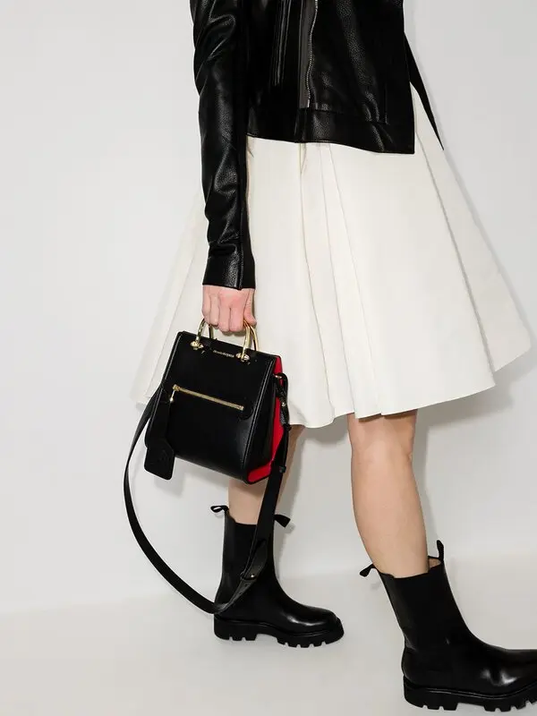 Alexander McQueen The Short Story Leather Tote Bag