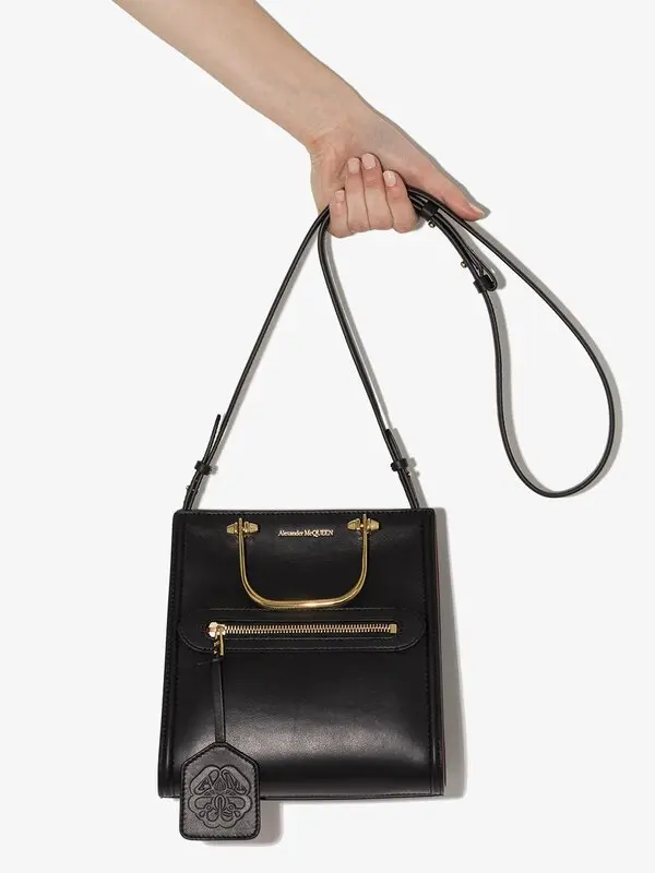 Alexander McQueen The Short Story Leather Tote Bag