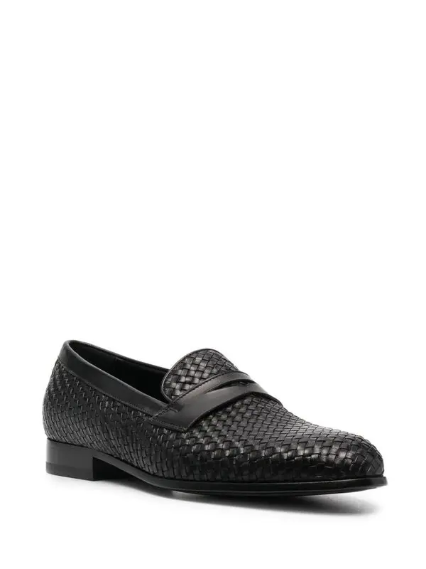 SCAROSSO Andrea Interwoven Loafers