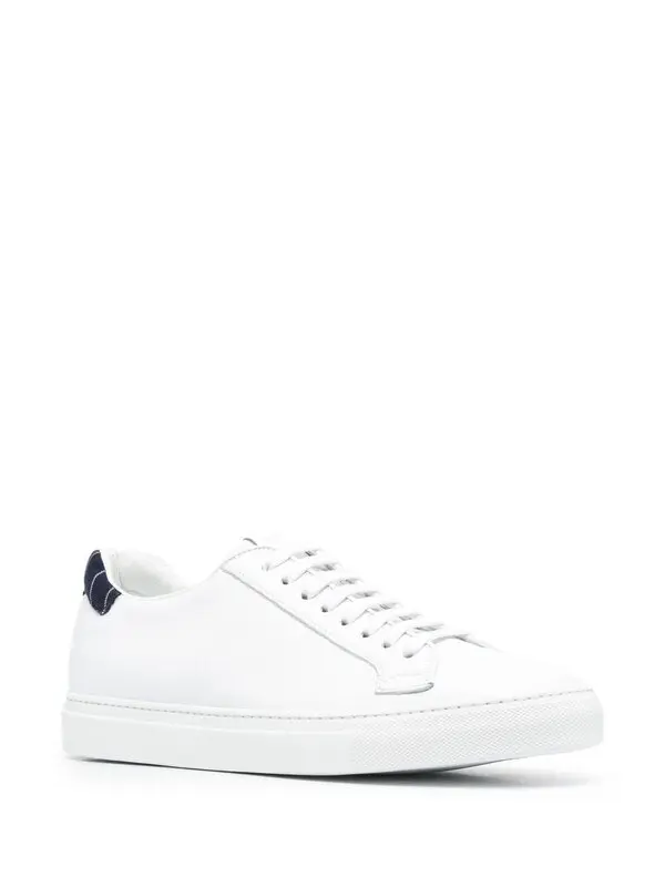 SCAROSSO Pinstripe Counter Sneakers