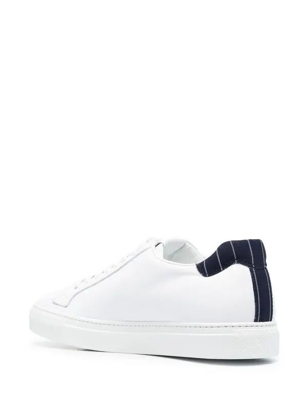SCAROSSO Pinstripe Counter Sneakers