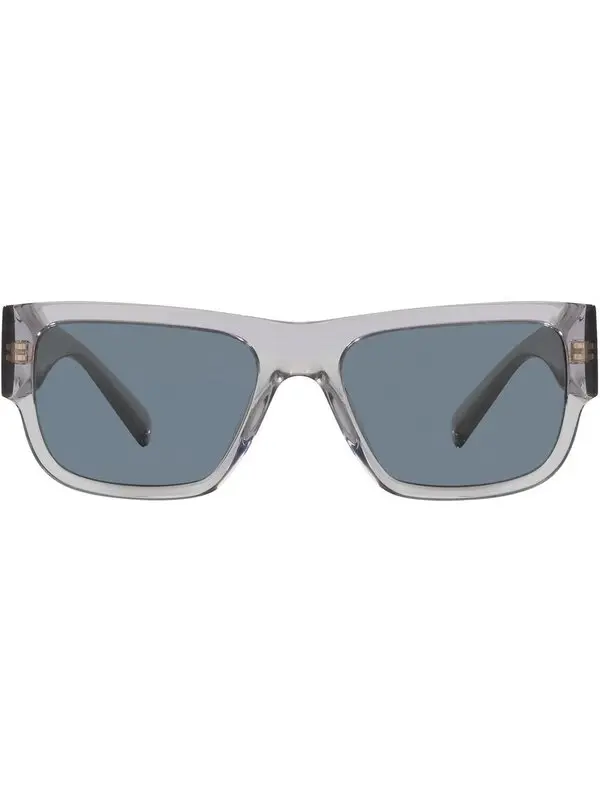 Versace Medusa Stud Rectangle Frame Sunglasses